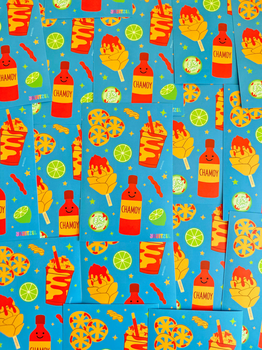 Antojitos Sticker Sheet – YAYLANDIA